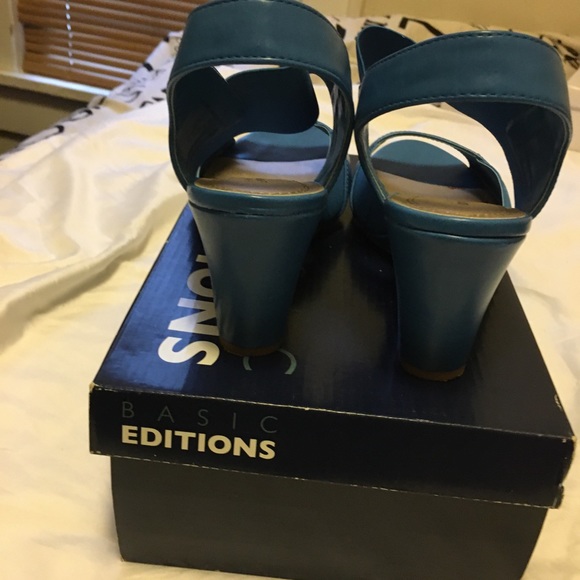 Basic Editions | Shoes | Wedge Heel Sandals | Poshmark